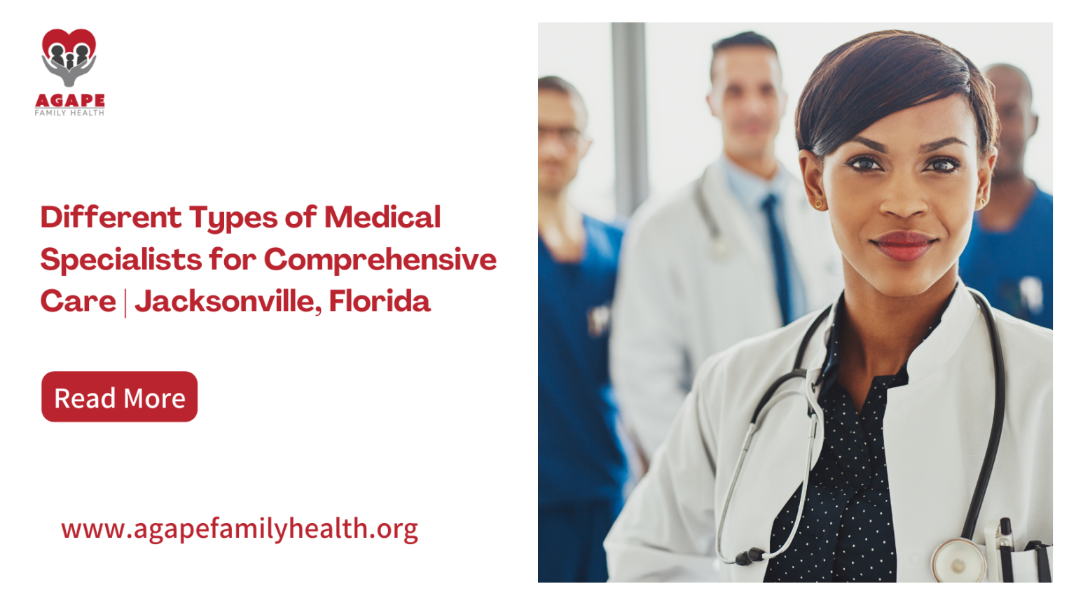 Different Types of Medical Specialists for Comprehensive Care - Agape ...