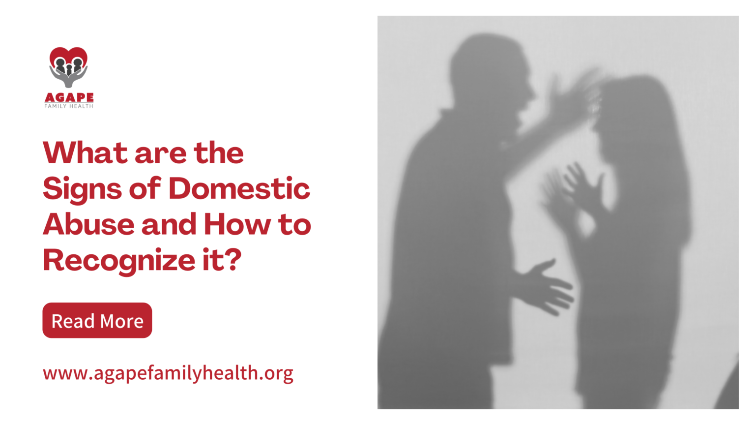 What are the Signs of Domestic Abuse and How to Recognize it? - Agape ...